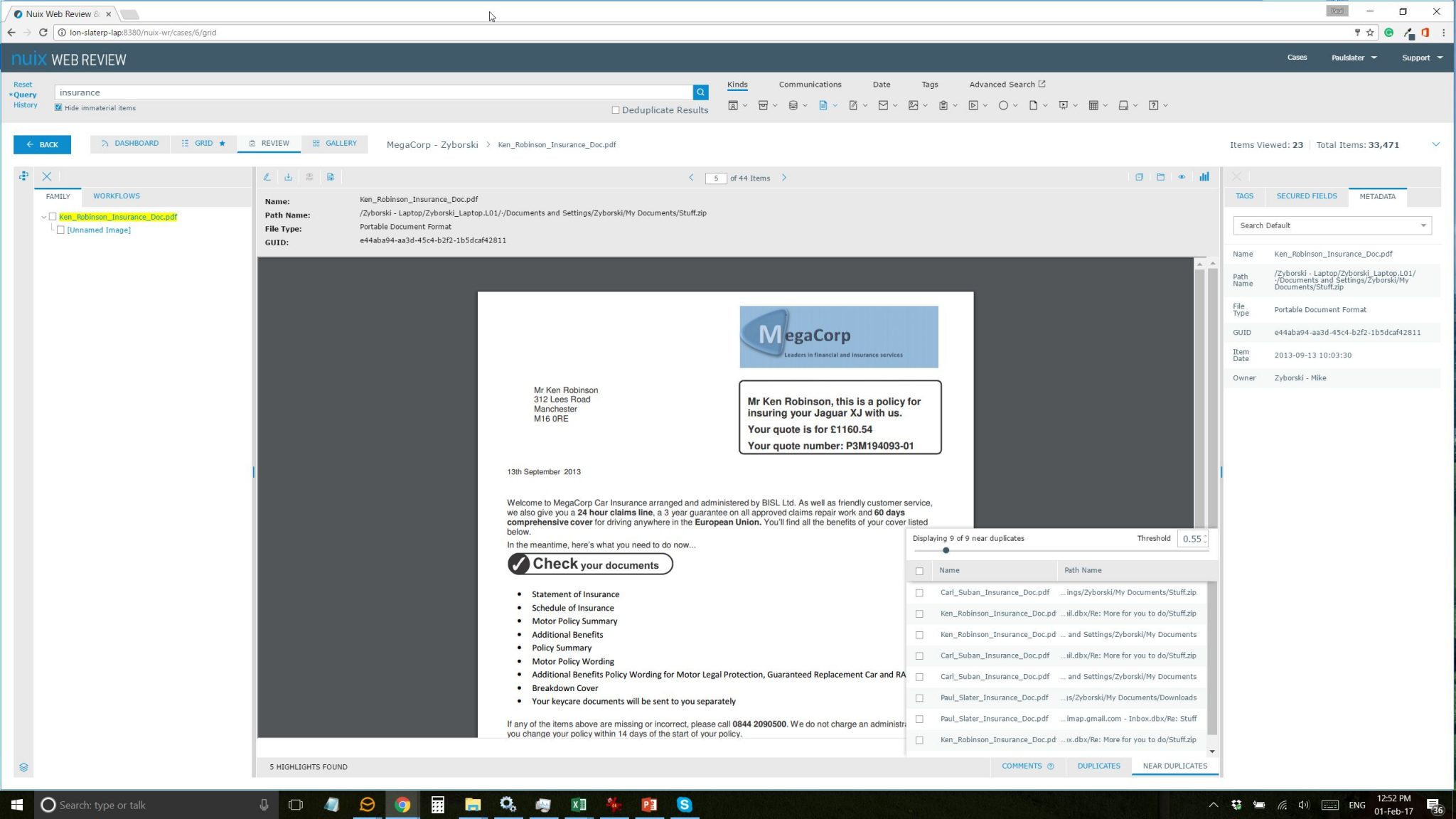 Nuix Web Review & Analytics: Process, Search And Review Evidence In A ...