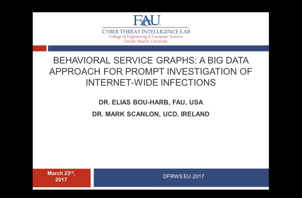 Behavioral Service Graphs - Forensic Focus