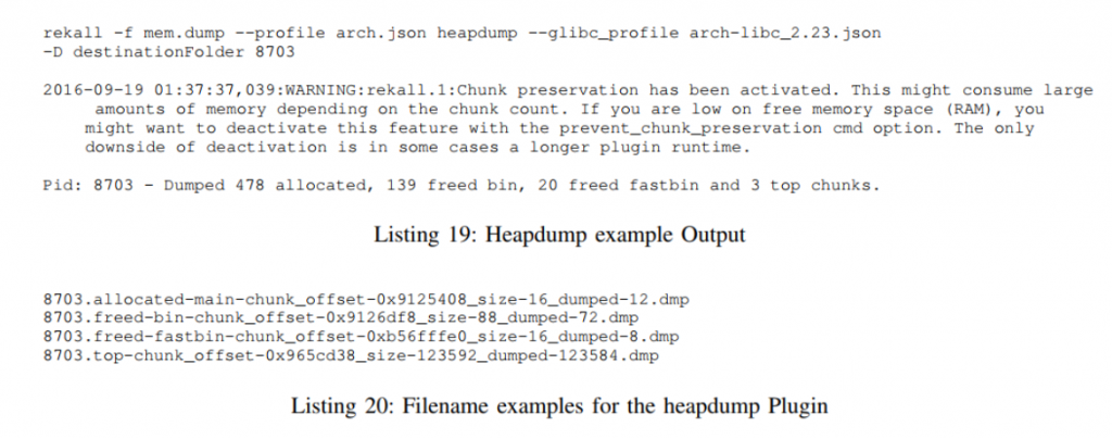 Linux Memory Forensics Dissecting The User Space Process Heap