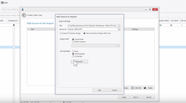 How To: Integrate LACE Carver With Griffeye Analyze DI Pro - Forensic Focus