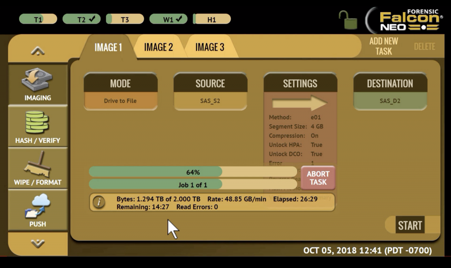 Walkthrough: Forensic Falcon NEO From Logicube - Forensic Focus