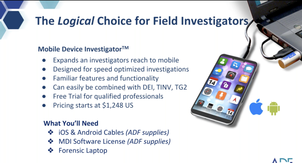 Mobile Device Investigator For Android & iOS - Forensic Focus