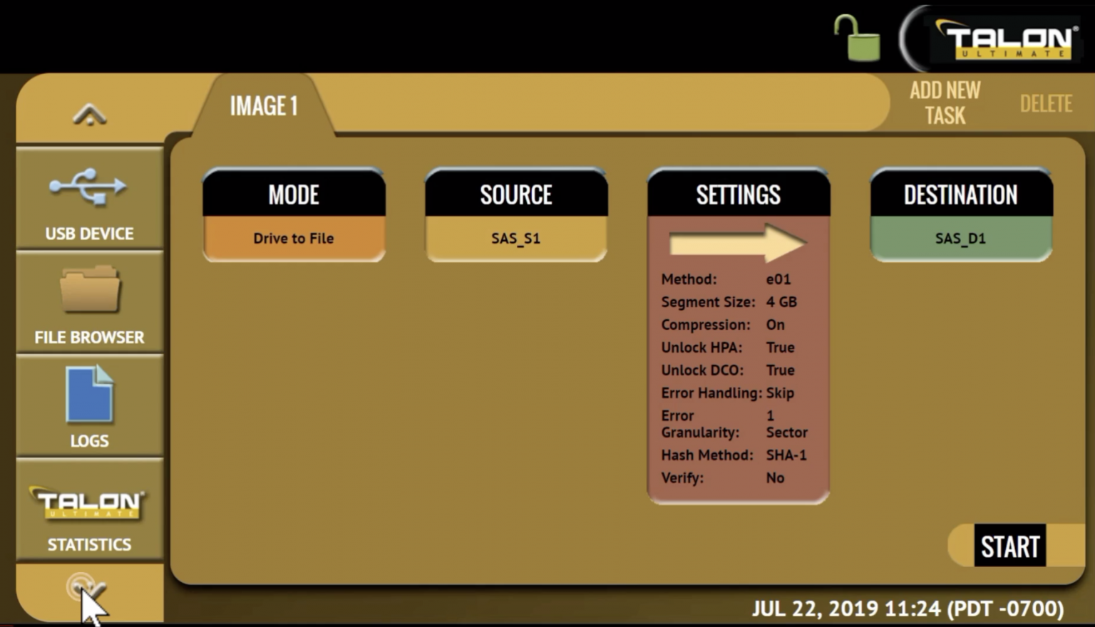 Walkthrough: Talon Ultimate From Logicube - Forensic Focus