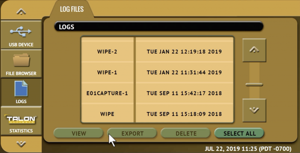 Walkthrough: Talon Ultimate From Logicube - Forensic Focus