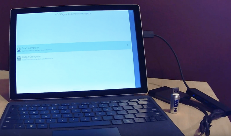 How To Boot Scan A Microsoft Surface Pro - Forensic Focus