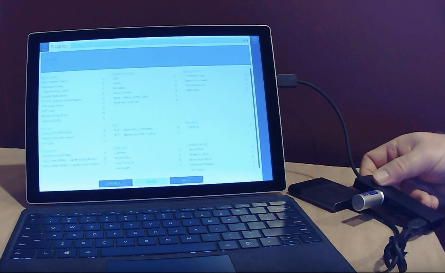 How To Boot Scan A Microsoft Surface Pro - Forensic Focus