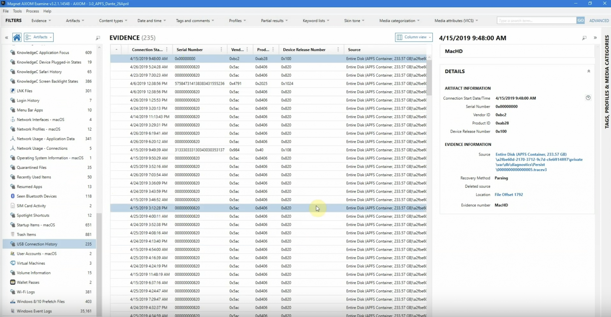 How To Use Magnet AXIOM In Mac USB Investigations - Forensic Focus