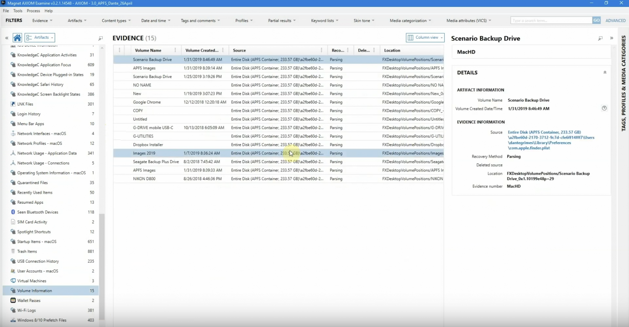 How To Use Magnet AXIOM In Mac USB Investigations - Forensic Focus