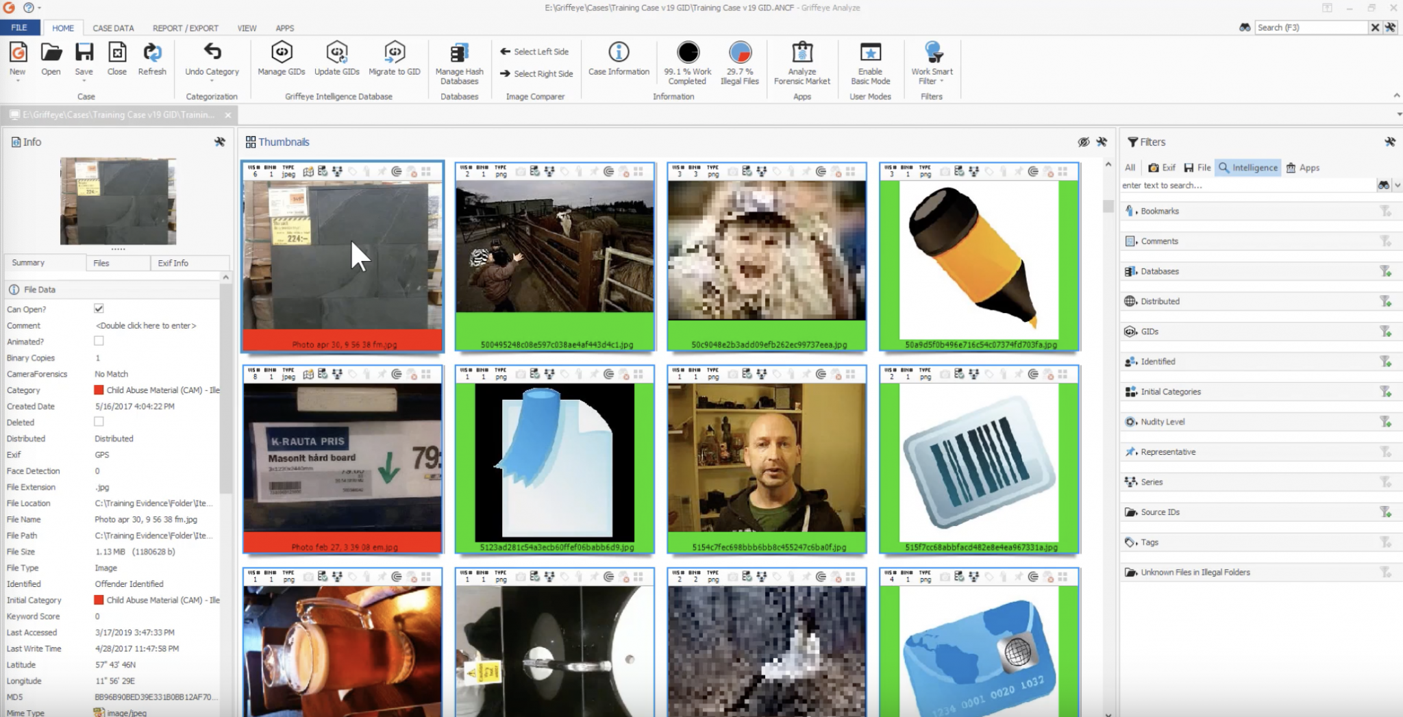 How To Use The Griffeye Intelligence Database - Forensic Focus
