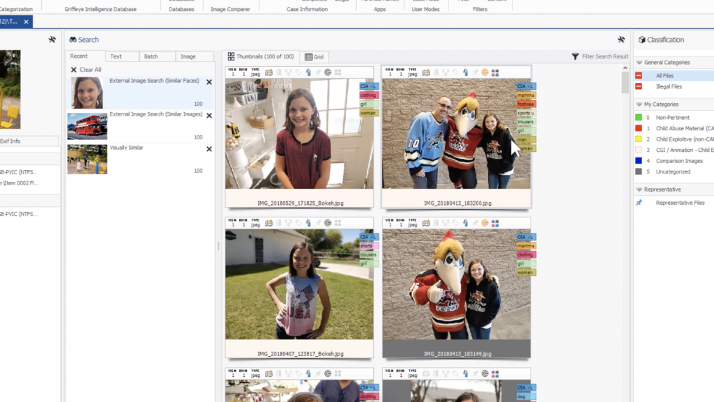 How To Search For Visual Data With Griffeye Analyze DI - Forensic Focus