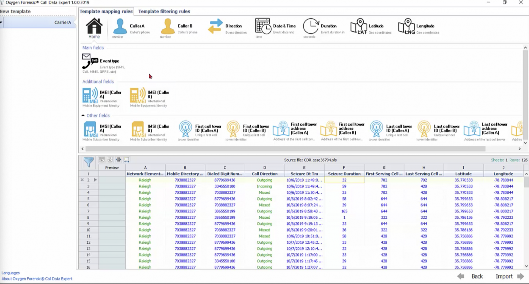 How To Analyze Call Data Records In Oxygen Forensic Detective ...