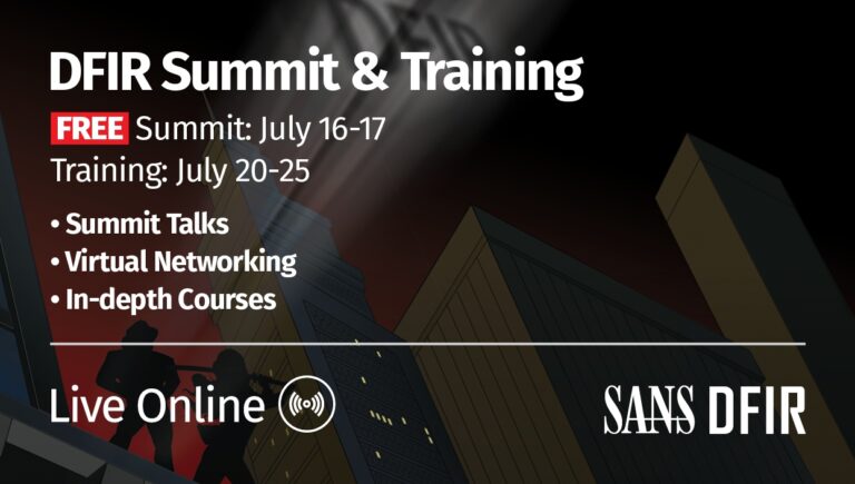 SANS DFIR Summit 2020 Recap - Forensic Focus SANS DFIR Summit 2020 Recap - Forensic Focus
