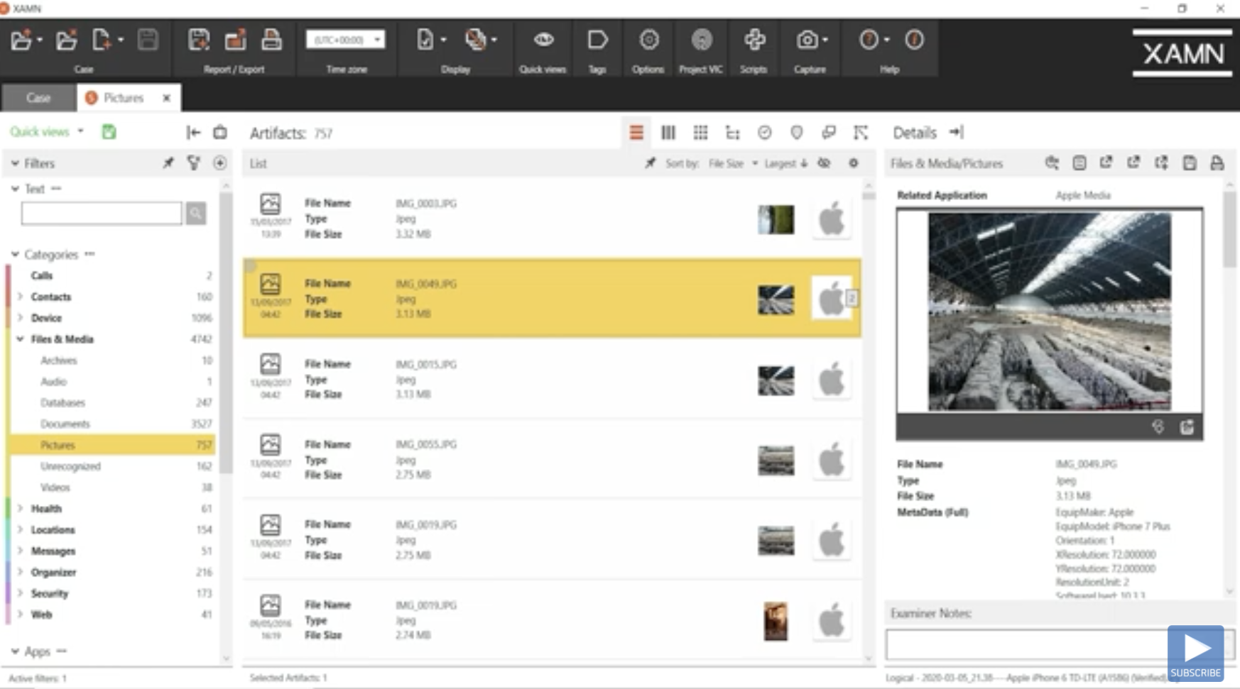 How To Find Location Data From Pictures In XAMN - Forensic Focus