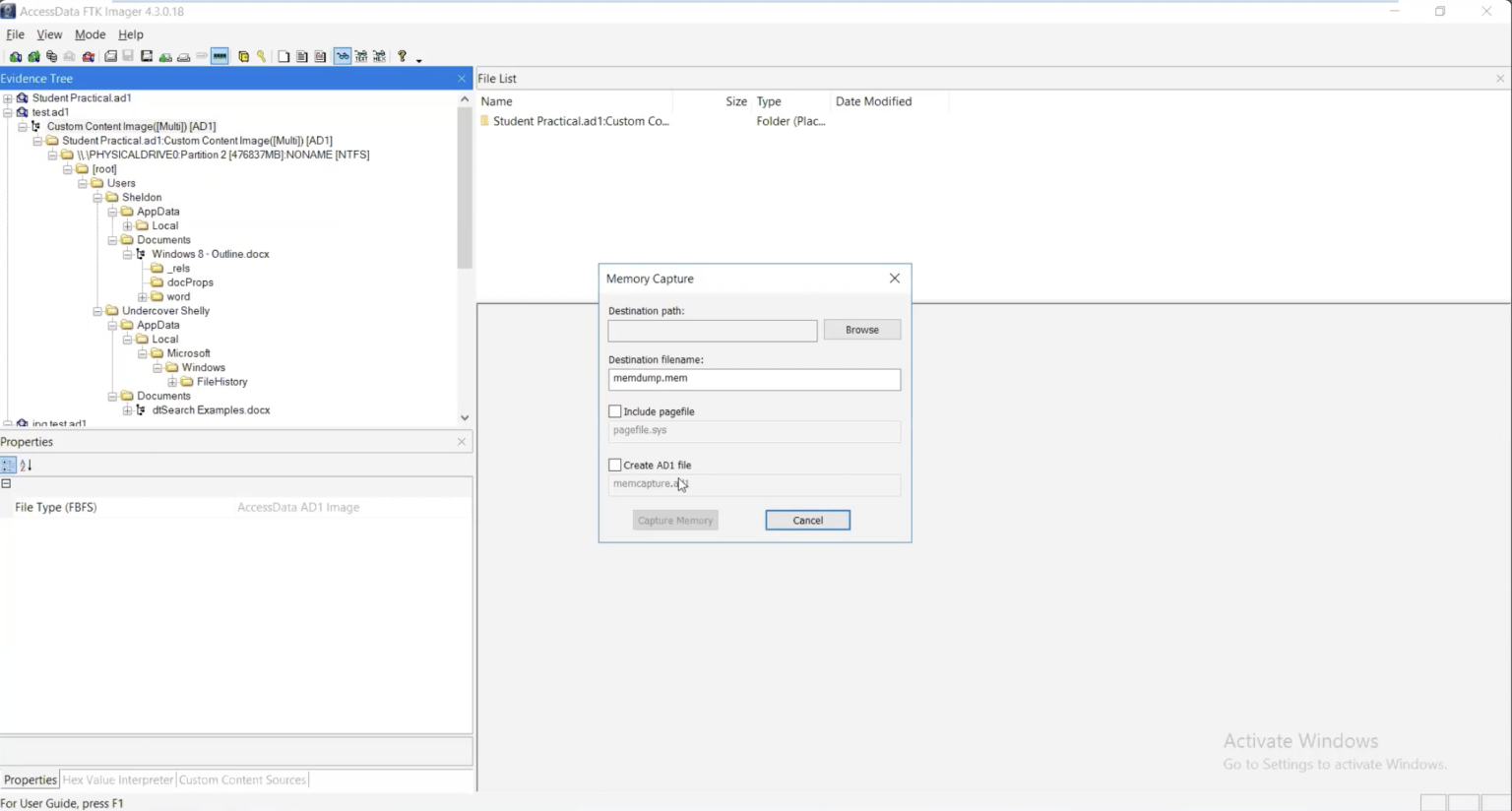 What The Tech? Using FTK Imager - Forensic Focus