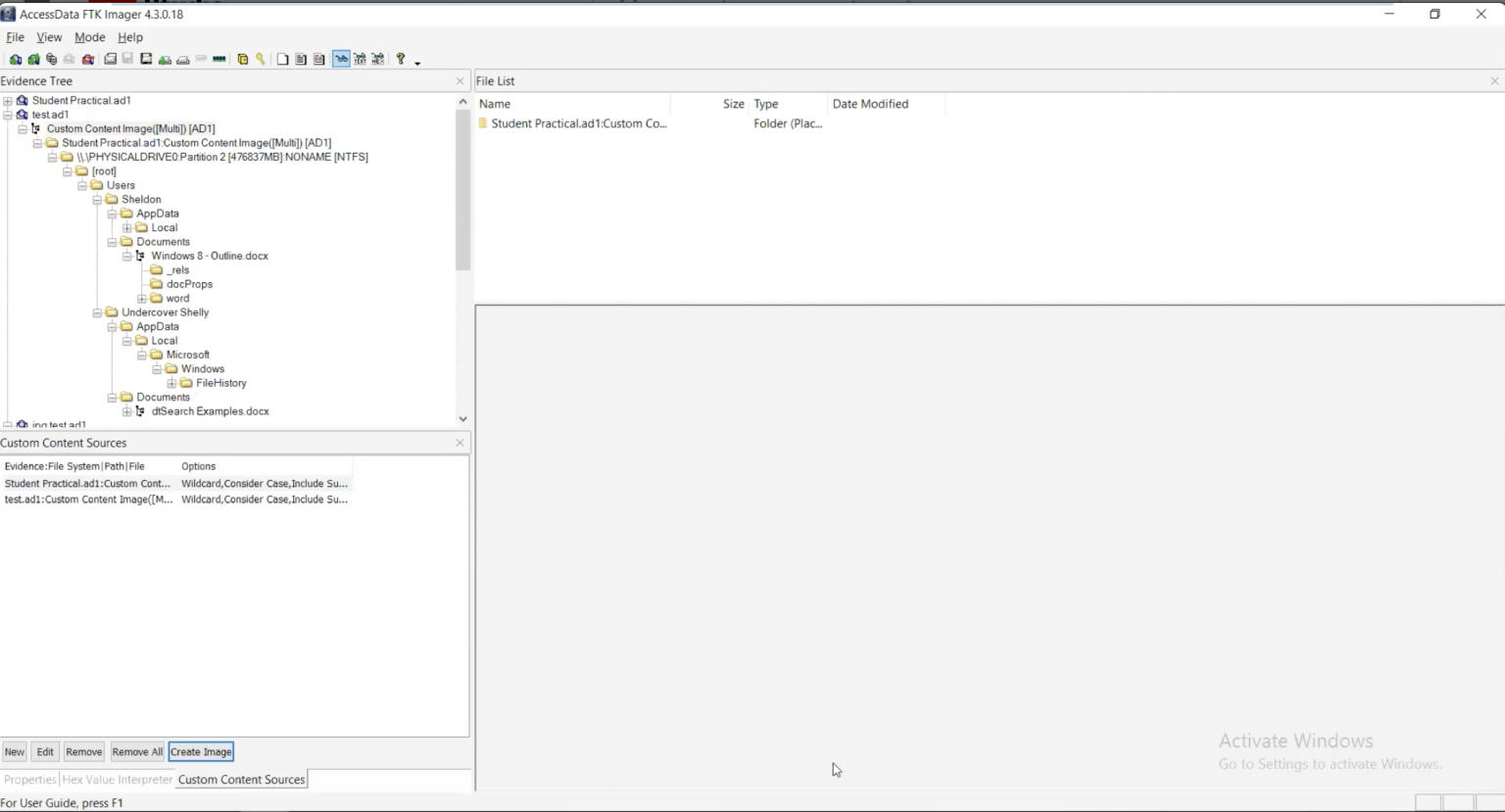 What The Tech? Using FTK Imager - Forensic Focus