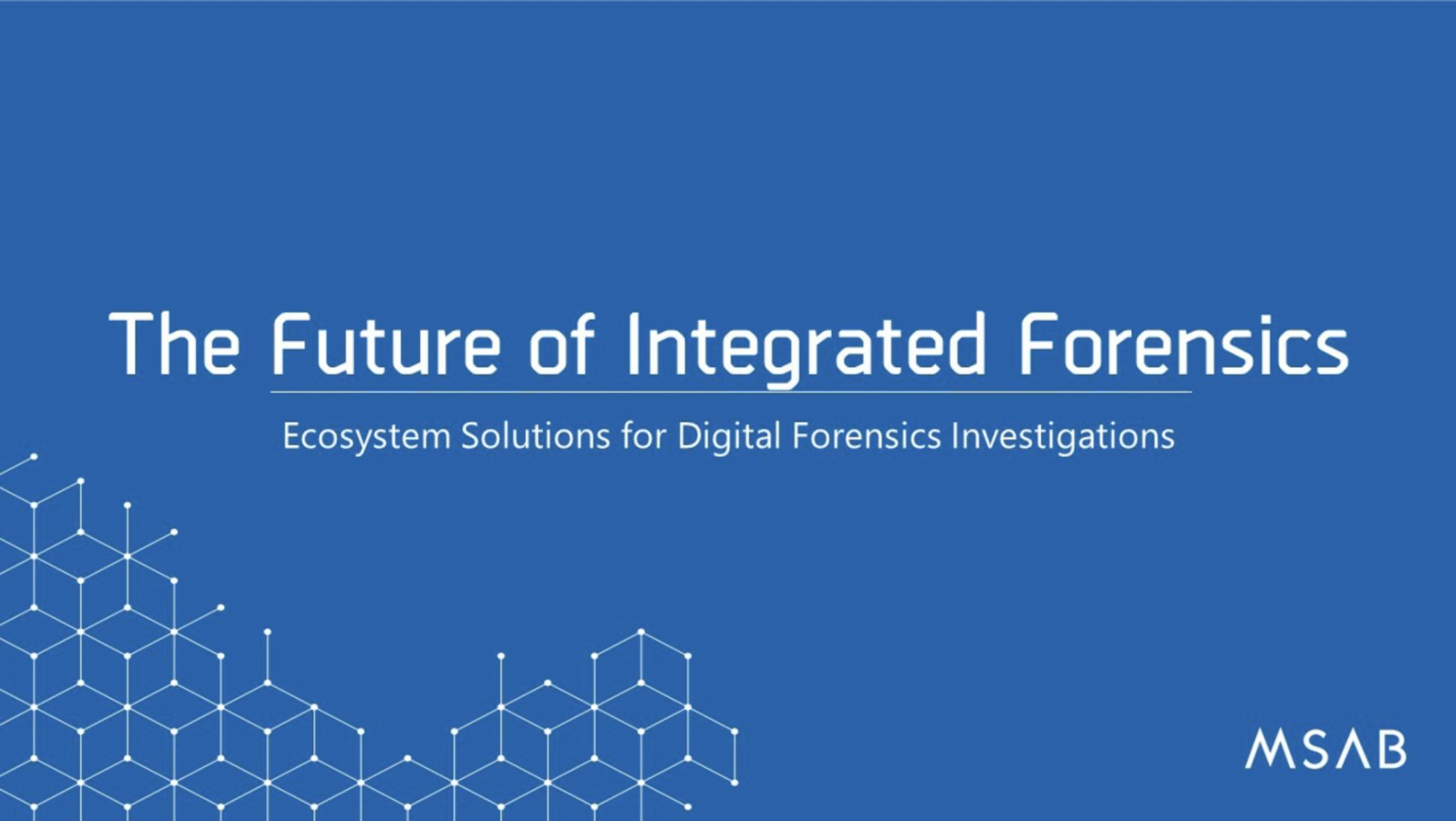 The Integrated Future Of Mobile Forensics - Forensic Focus