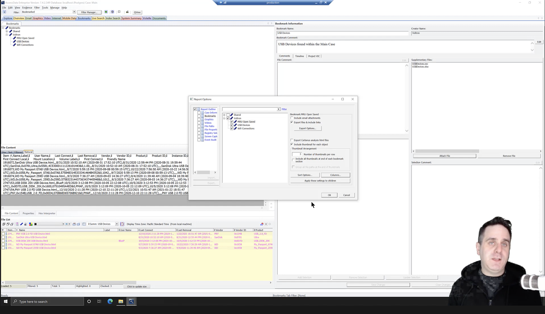 FTK Feature Focus: Reporting System Summary - Forensic Focus