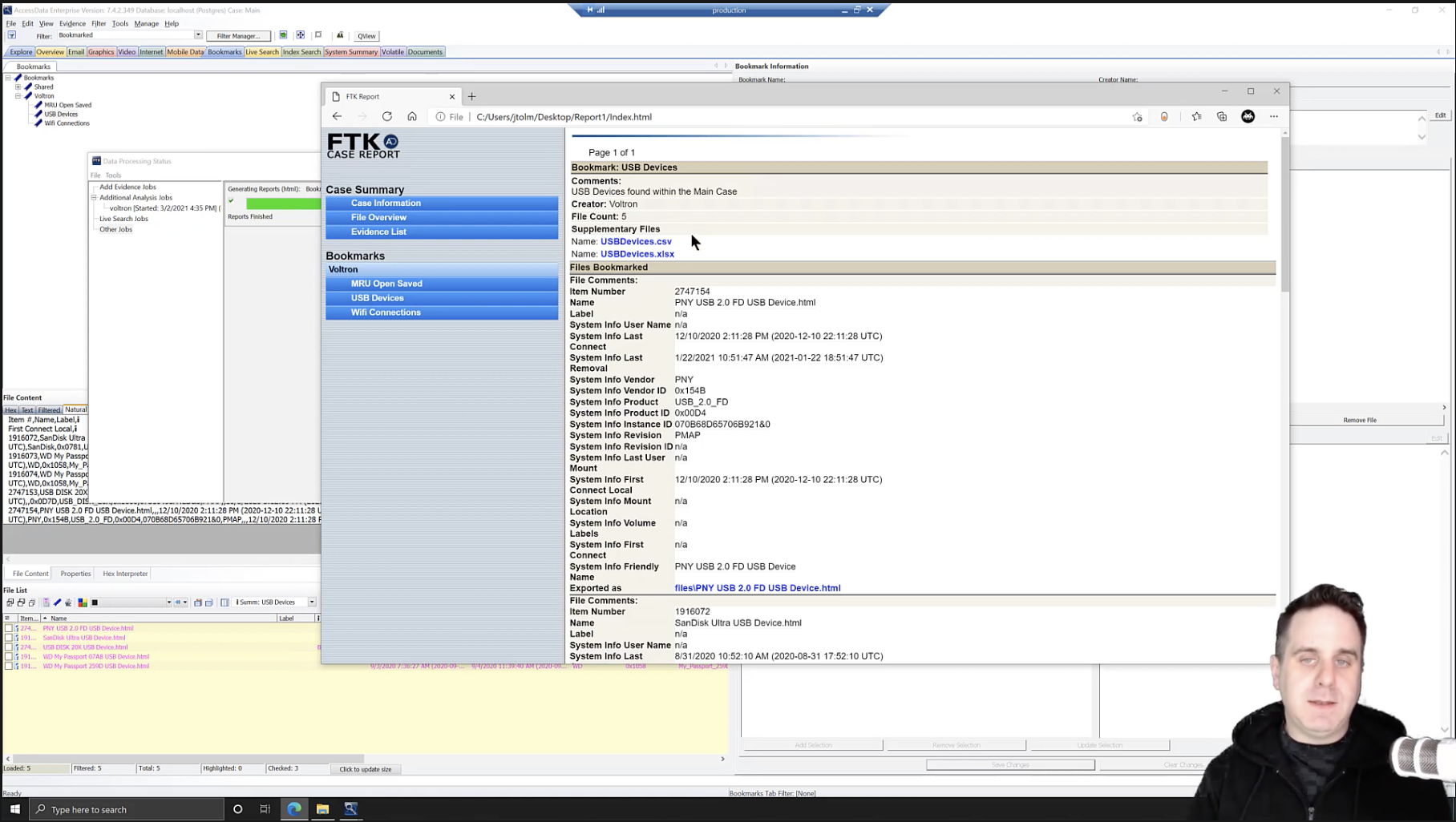 FTK Feature Focus: Reporting System Summary - Forensic Focus
