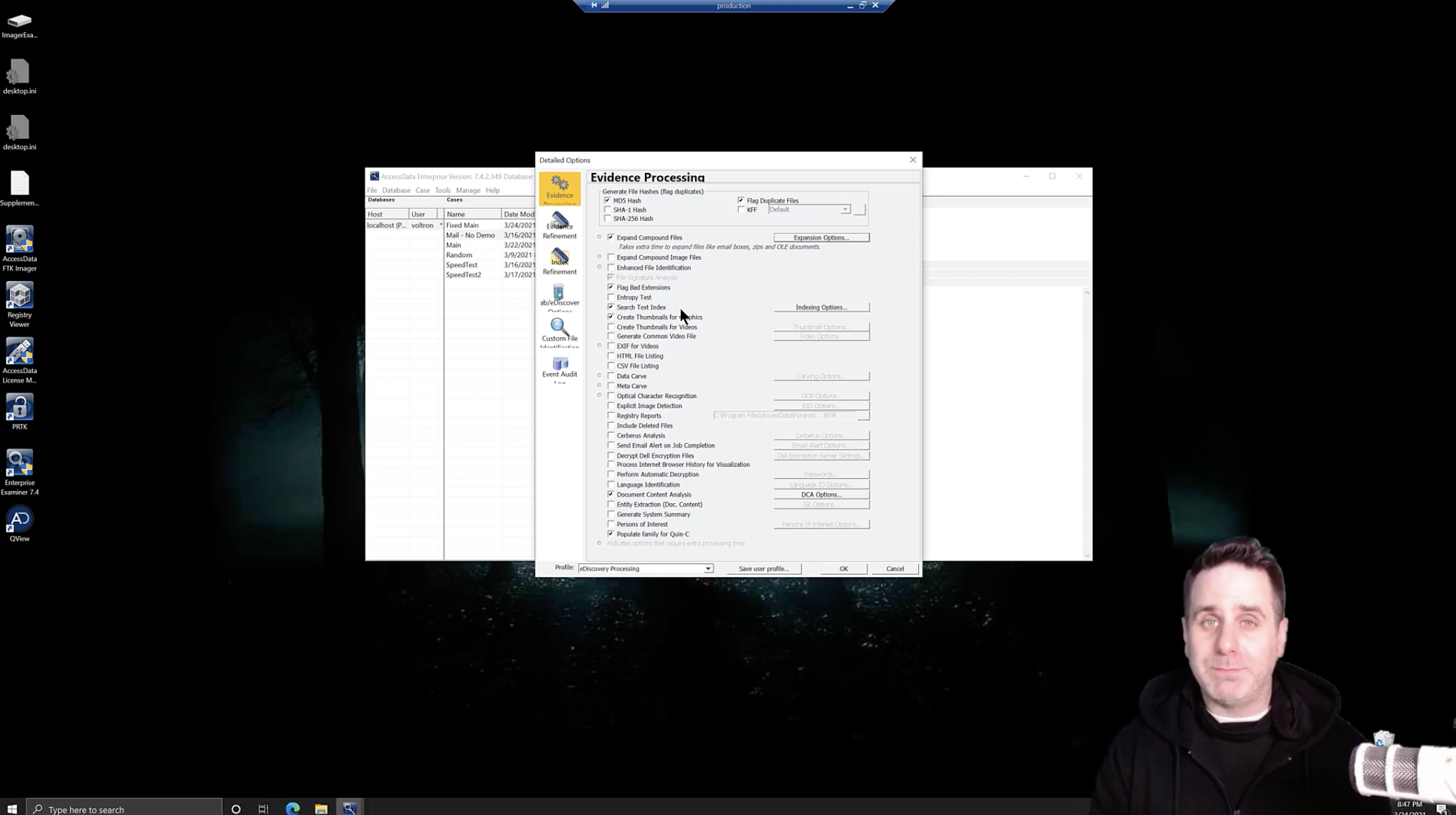 FTK Feature Focus: Optimizing Processing Options Part 2 - Forensic Focus