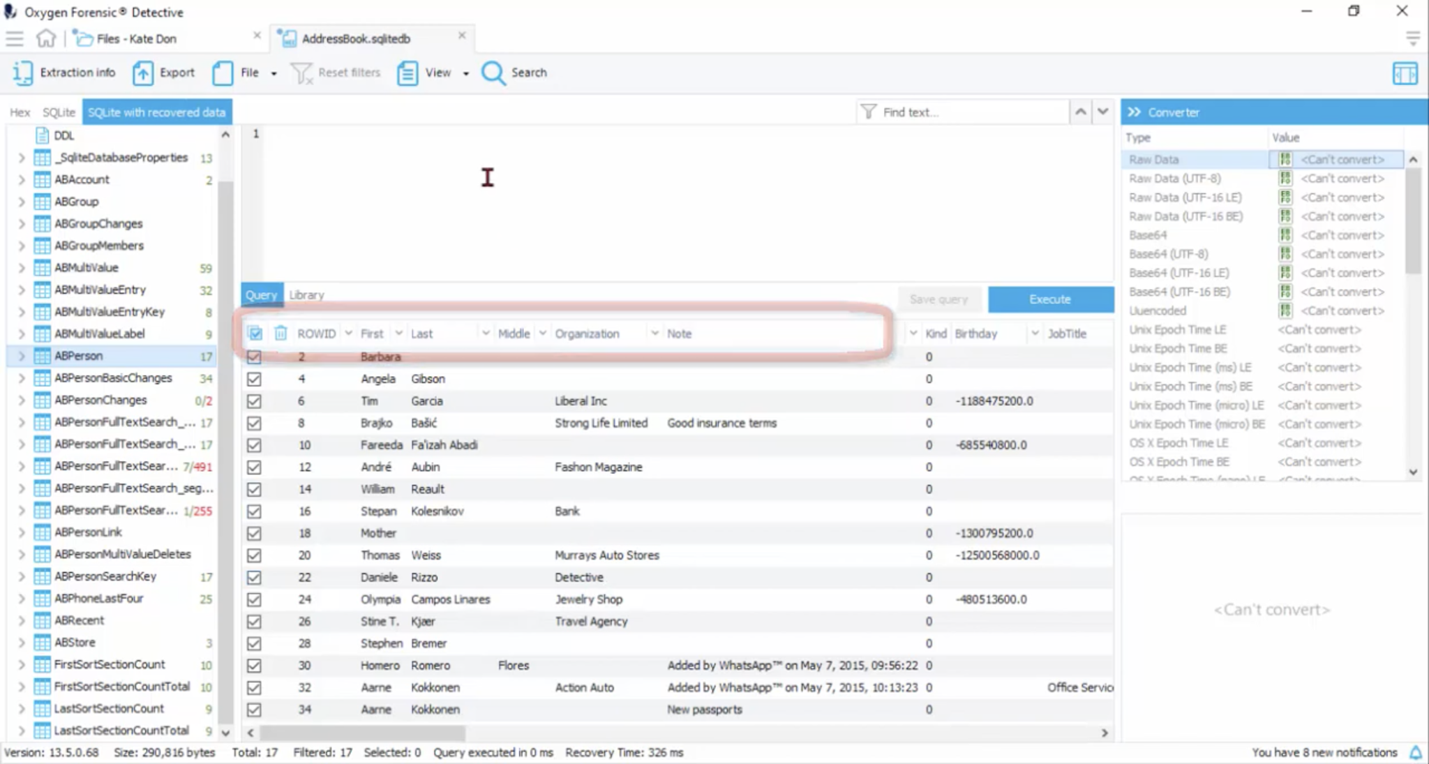How To Use The Updated Oxygen Forensic SQLite Viewer - Forensic Focus
