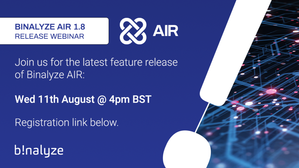 Register For Webinar: Binalyze AIR v1.8.0 Release Highlights - Forensic ...
