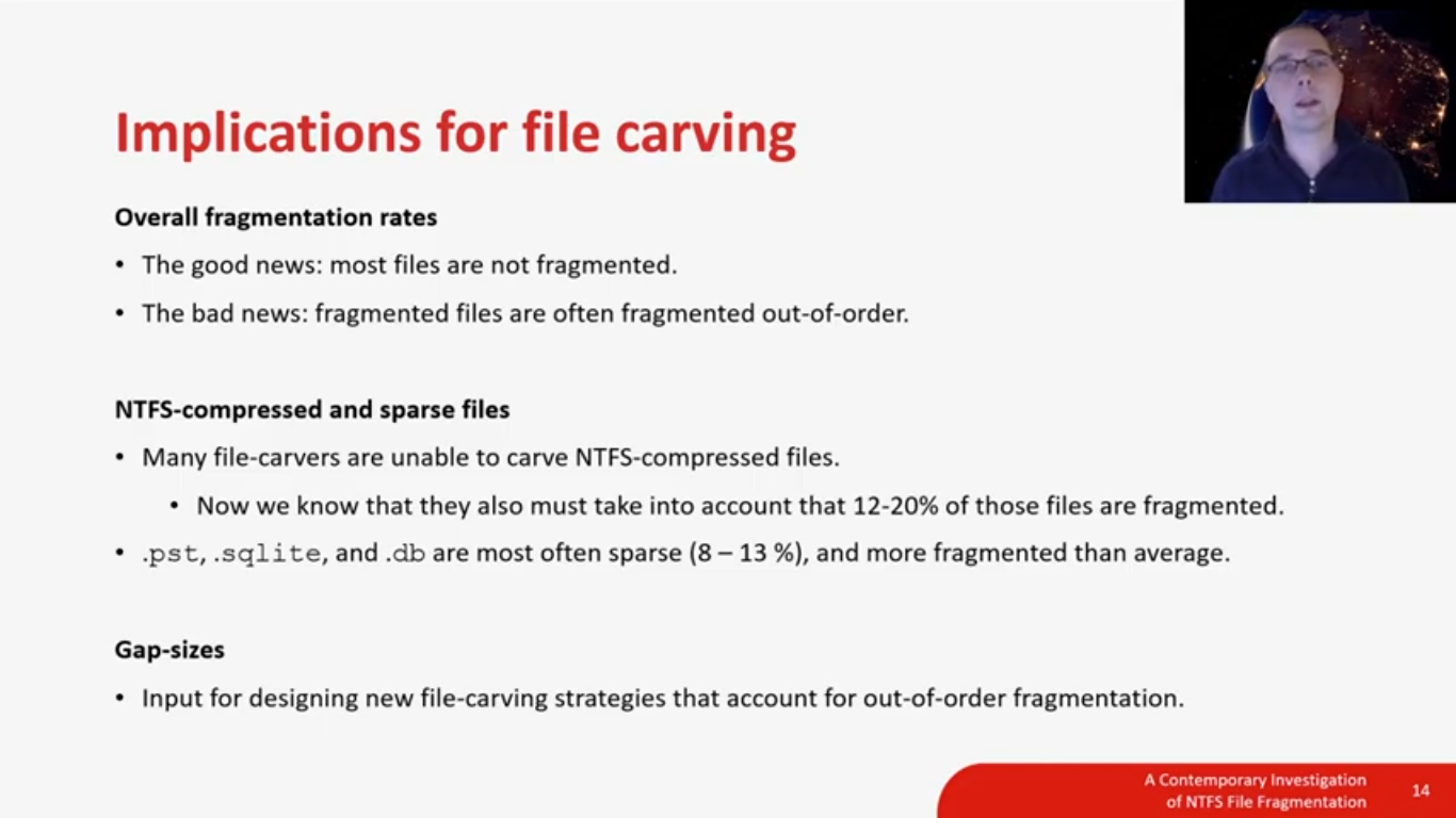 A Contemporary Investigation of NTFS File Fragmentation - Forensic Focus