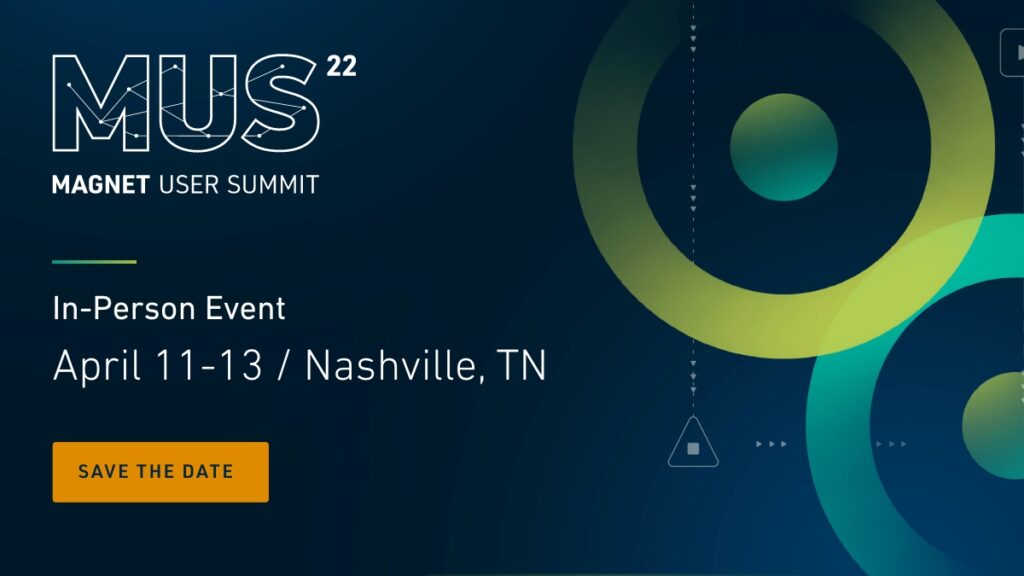 Magnet User Summit 2022 is Coming Back to Nashville on April 11-13 ...
