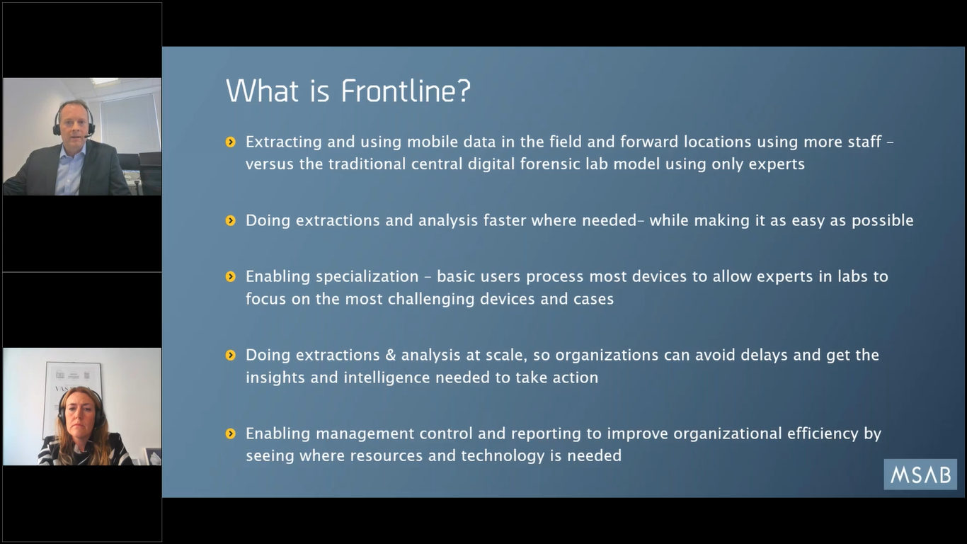 MSAB Frontline Solutions - Forensic Focus