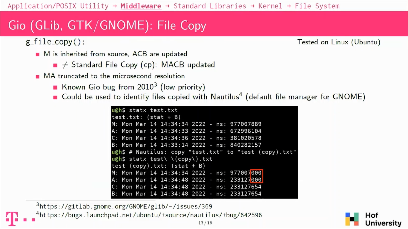 A Systematic Approach To Understanding Macb Timestamps On Unixlike Systems Forensic Focus