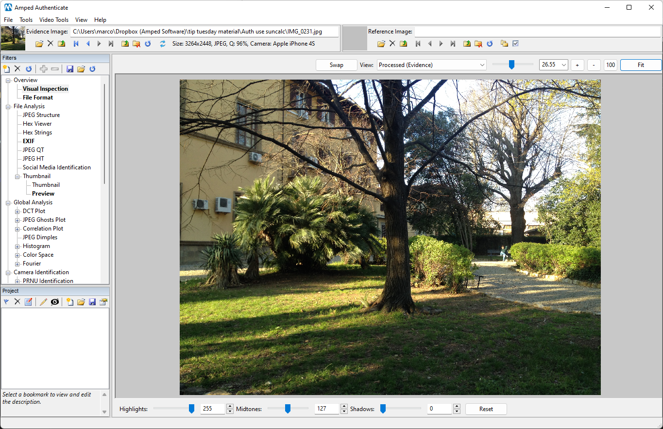 How To Do Context Analysis Of Digital Images In Amped Authenticate Forensic Focus