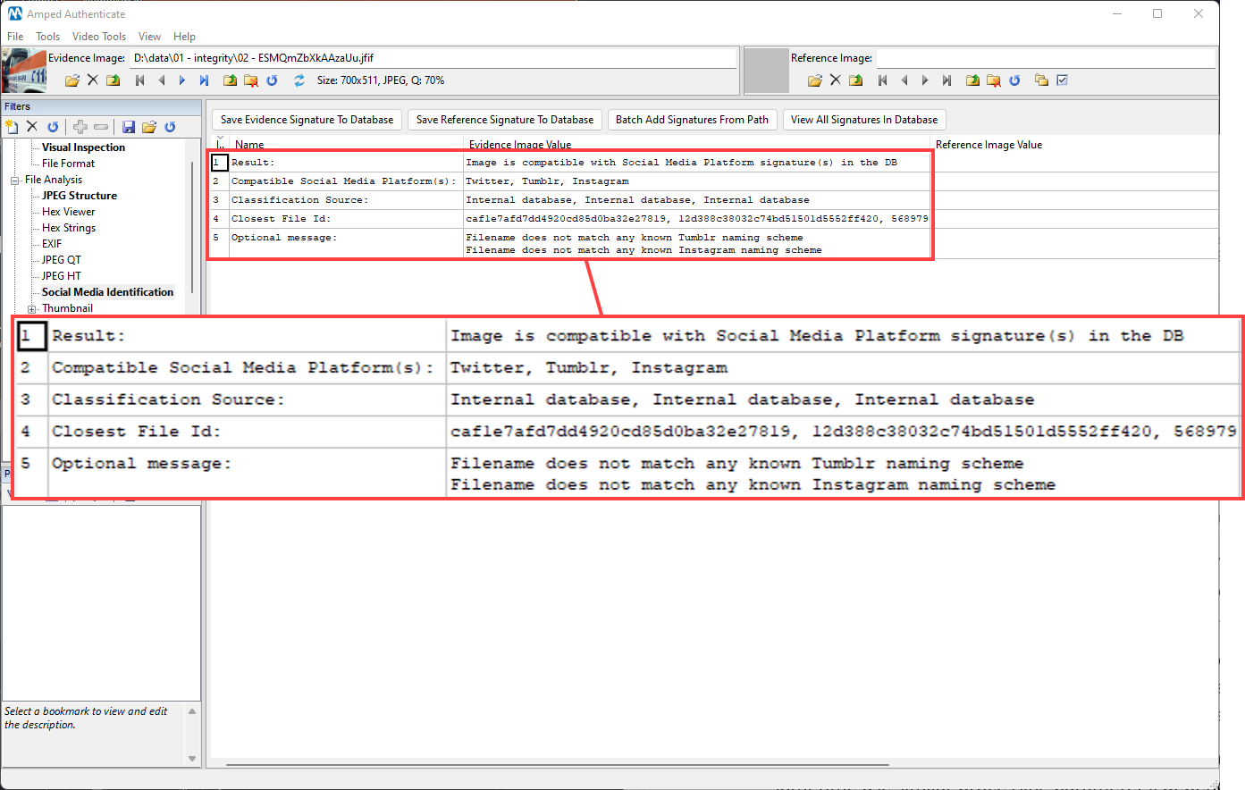 How to Identify Social Media Images and Analyze Them with Amped ...
