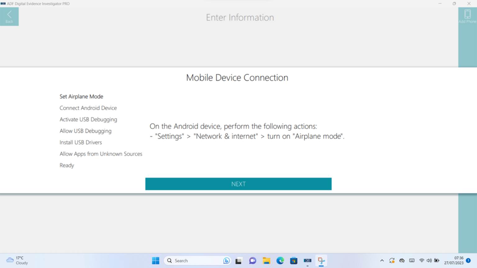 Digital Evidence Investigator PRO (DEI PRO) From ADF Solutions ...