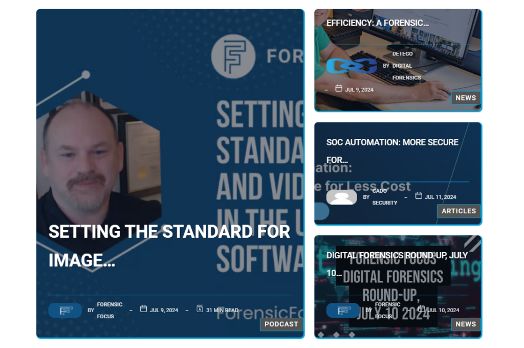 Forensic Focus - Digital Forensics DFIR, OSINT & E-Discovery News ...