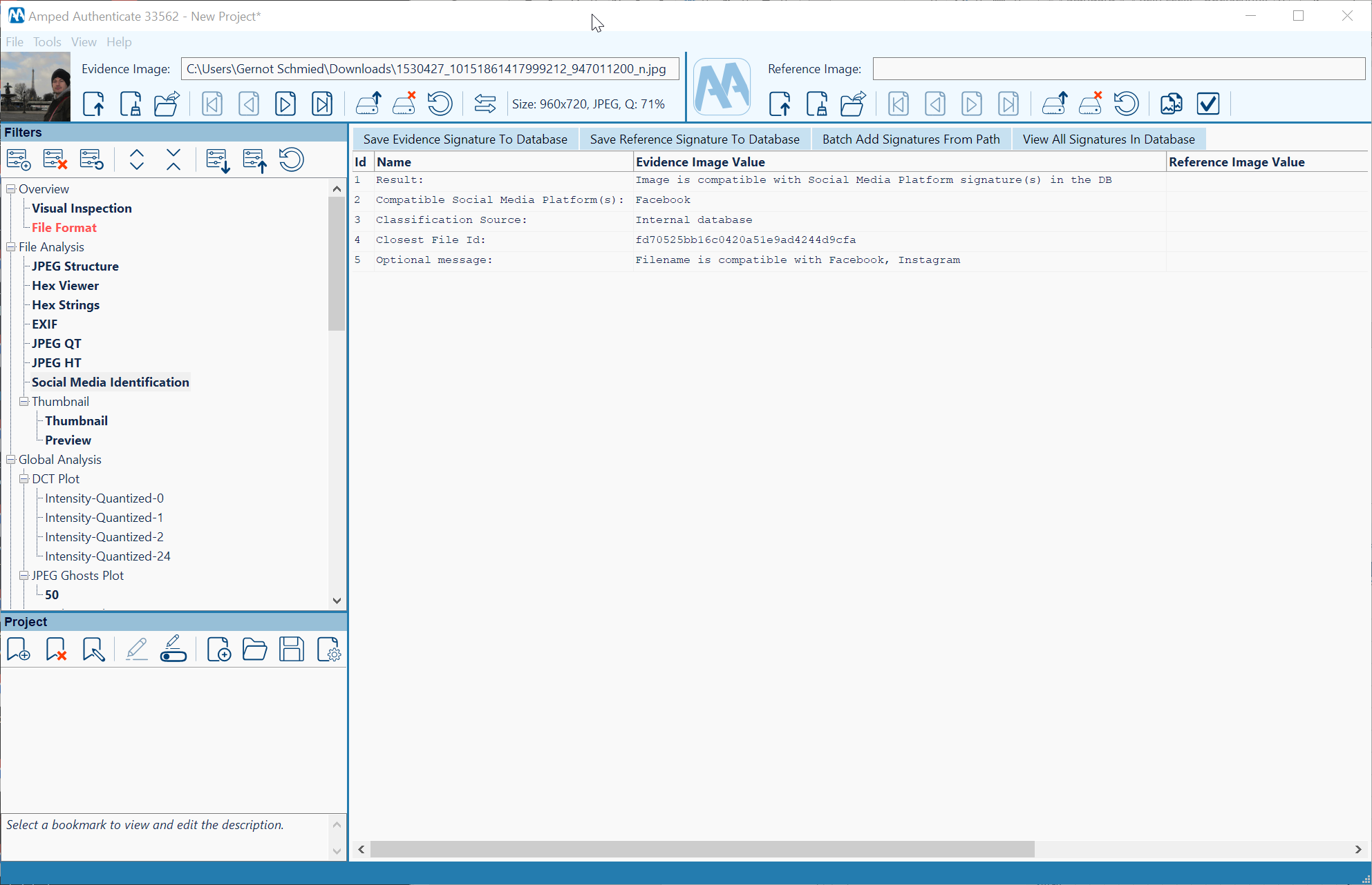 Amped Authenticate - Overcoming Multimedia Forensics Challenges With ...