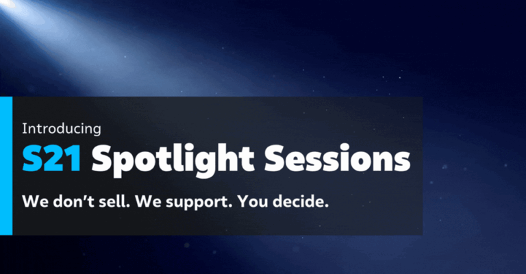 Introducing S21 Spotlight Sessions: Try The Tools. Skip The Sales Pitch ...