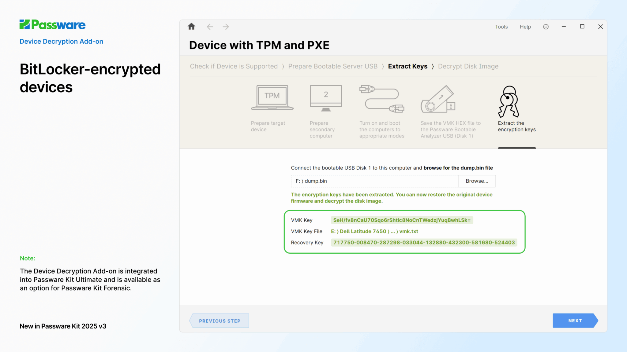 Passware Kit 2025v3 Released: Decrypt BitLocker Devices With TPM And ...