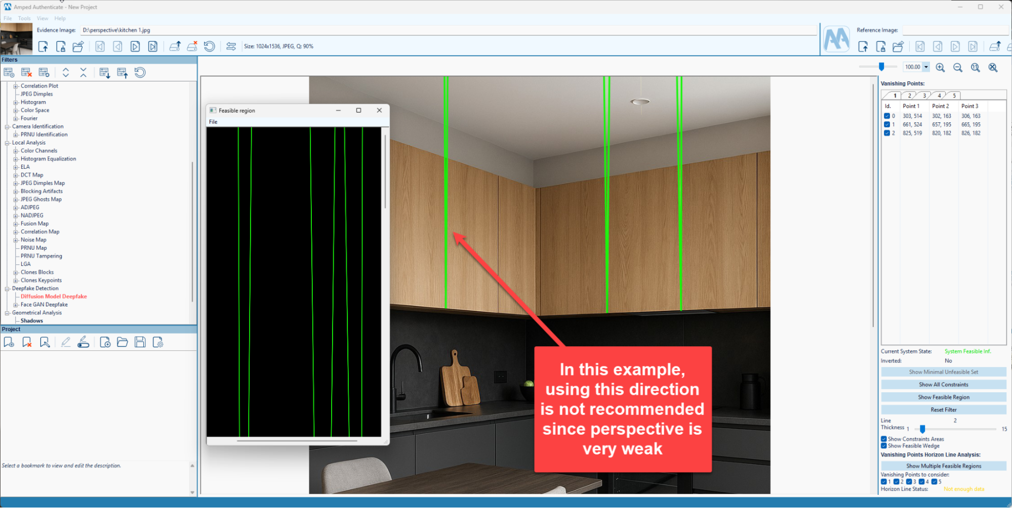 How To Perform Geometrical Analysis And Check Perspective In Amped Authenticate - Forensic Focus