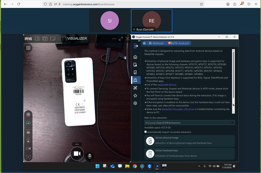 Oxygen Forensics Training – Extraction in a Box (XiB) - Forensic Focus
